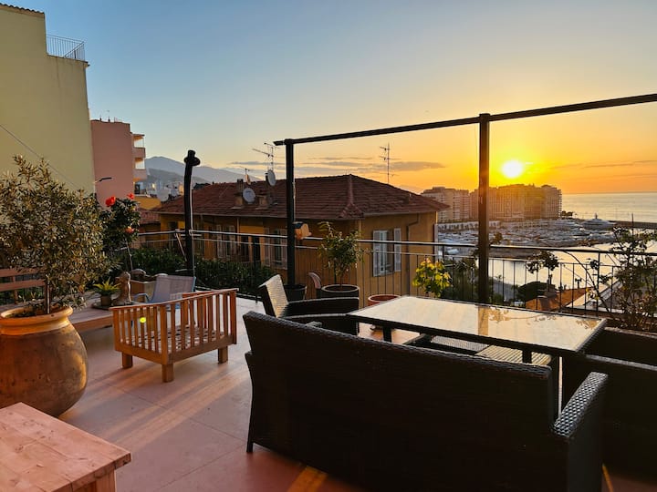 Terassevue Mer à10min à Pied De Monaco Et 5plage - Cap-d'Ail
