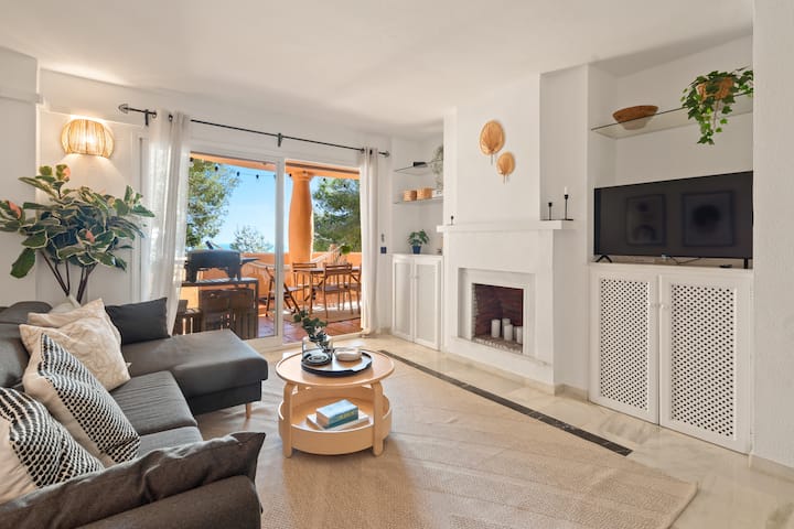 Stijlvol App Met Zeezicht En Groot Balkon - Sitio de Calahonda