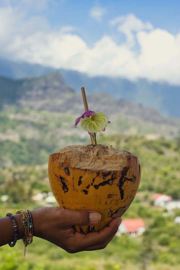 Le Taïbit - Villa De Charme Avec Vue - La Réunion