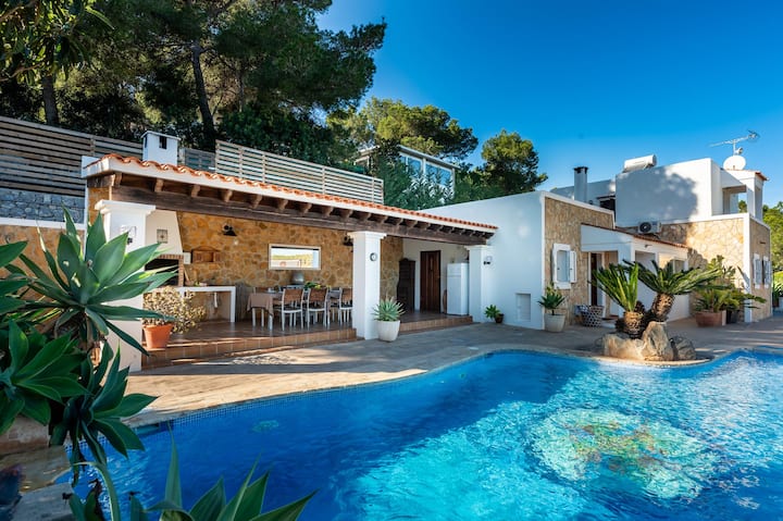 *Nuevo*villa Con Vistas Panorámicas, Piscina Y Bbq - Islas de Ibiza