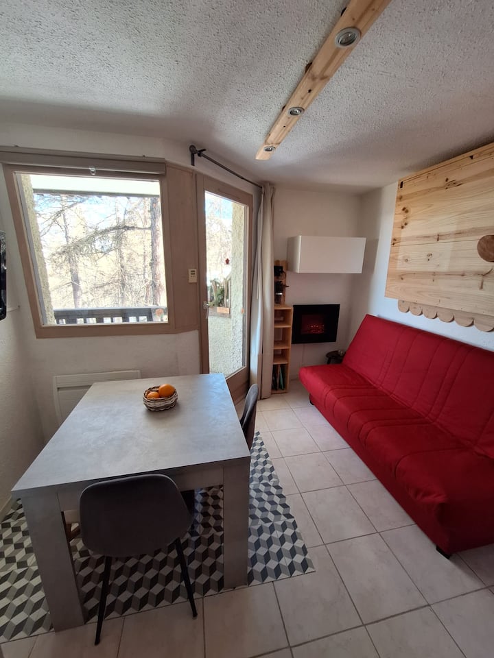 Studio Cosy 4 Pers. Avec Balcon – Les Orres 1650 - Les Orres
