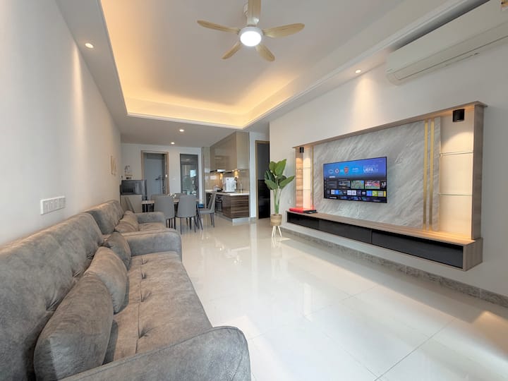 R&f Pier&seaview 3br 1minto R&f Mall 4-10pax - Sembawang
