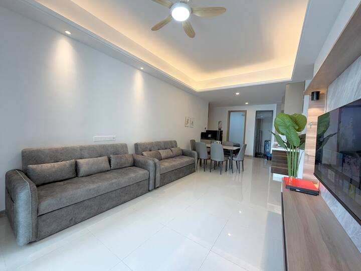 R&f Pier&seaview 3br 1minto R&f Mall 4-10pax - Woodlands