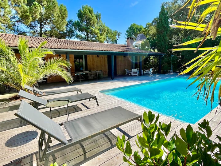 Maison Avec Piscine Et Belle Terrasse Proche Plage - Cap Ferret