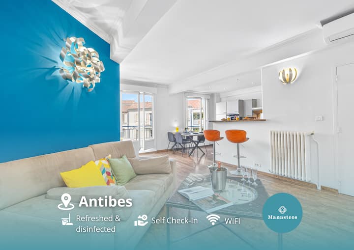Centre D'antibes - Charmant Et Lumineux - Gd - Antibes