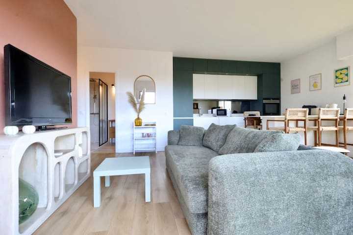 Le Rio : Apt 4 Prs, Terrasse, Clim, Parking - Juan les Pins