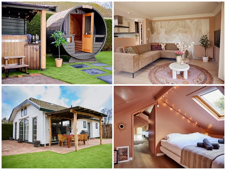 Veluwe Villa Aan Het Water - Privé Hottub En Sauna - Netherlands