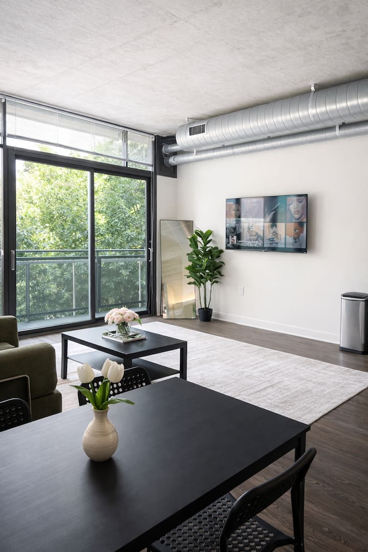 Modern Downtown La Loft With Parking - Little Tokyo - Los Angeles