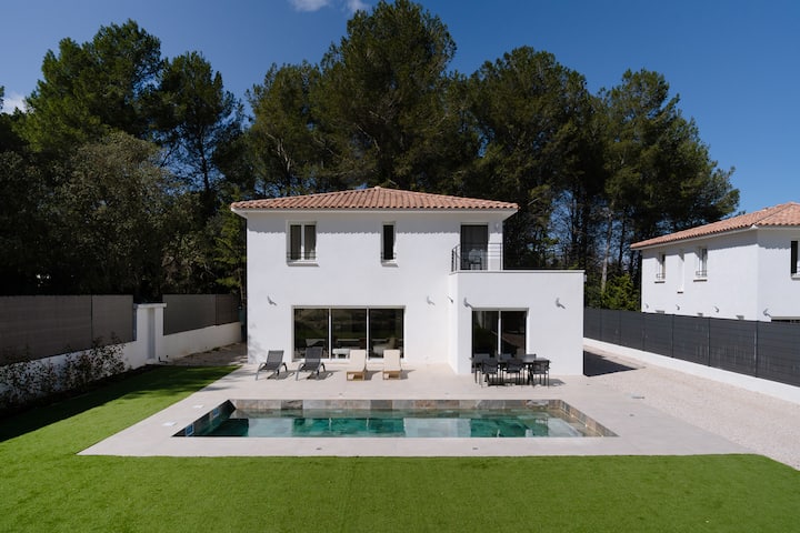 Villa Moderne Avec Piscine Pour 8 Personnes - Aix-en-Provence