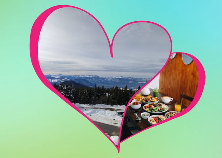 Vue Xxl & Confort Hôtel + Petit Déj Offert - Chamrousse