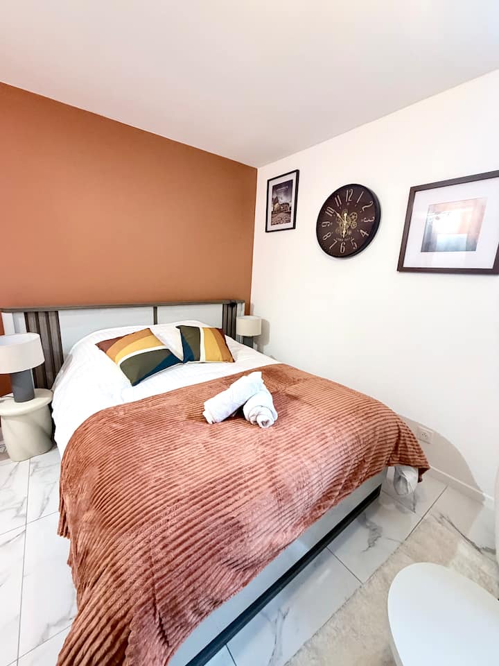 Chambre "Terre D'ambre", Tout Confort - Mantes-la-Jolie