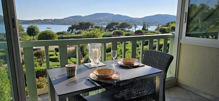 Appart Le Dracenas Vue Mer / Piscine 2 Personnes - Agay Plage