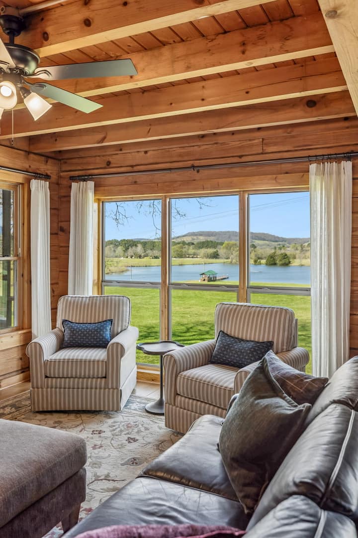 Circle C Cabin | Pond · Trails · Fire Pit · Kayaks - Tennessee