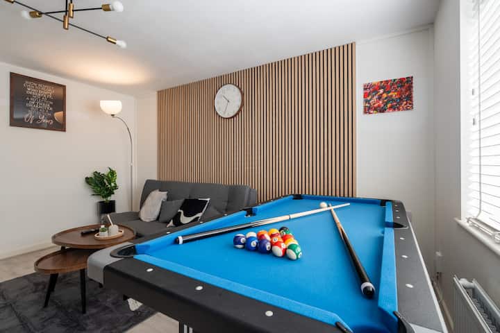 Stunning 3bd Home - Pool Table - Salford City Cent - Salford