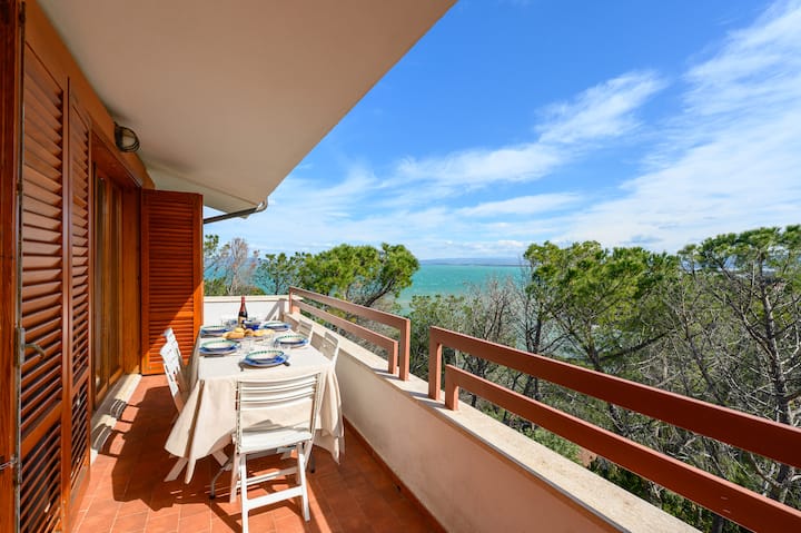 Novità' - Meravigliosa Vista Sul Mare - A/c - Monte Argentario