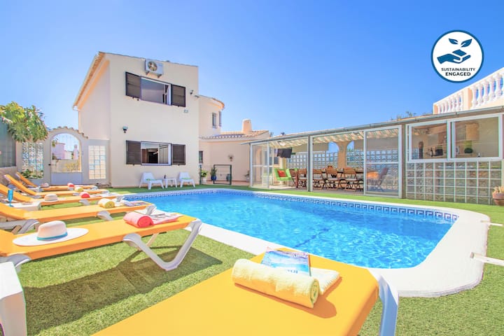 Relax Villa With Bbq And Heatable Pool - Carvoeiro