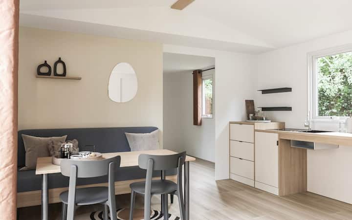 Domaine La Peiriere - Bungalow Pmr Tout Confort - Tuchan