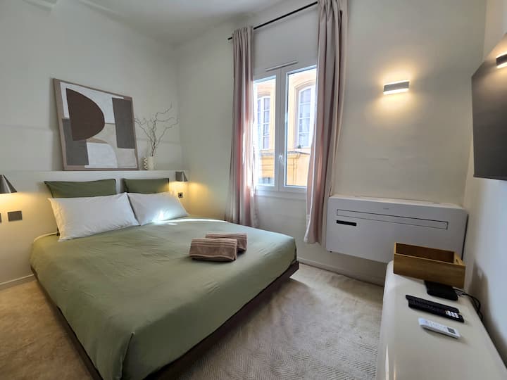 Studio Rénové - Fibre Et Clim - Hyper Centre - Aix-en-Provence