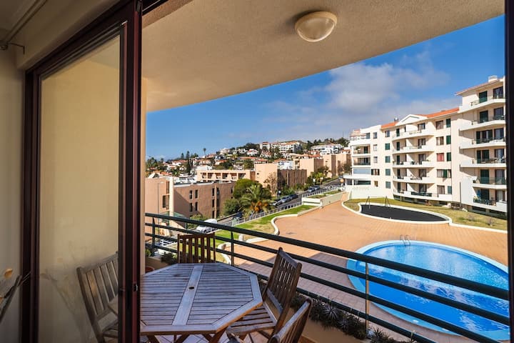 Guestready - Appartement Avec Piscine à Garajau - Caniço