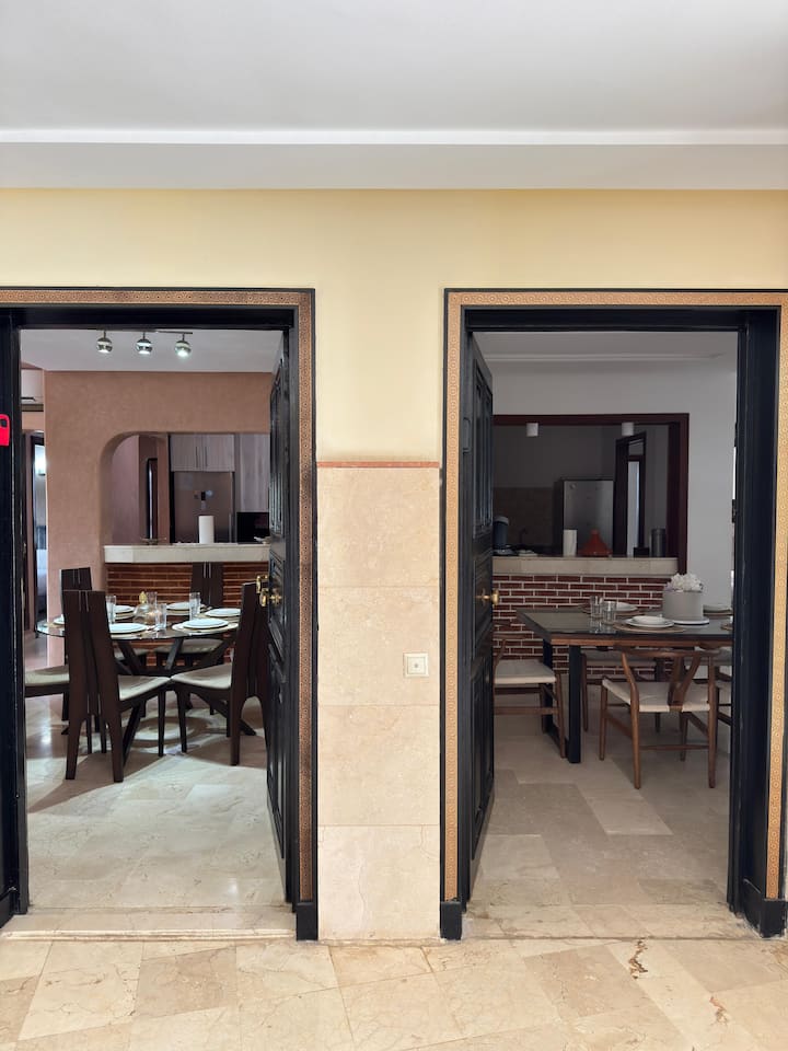 Luxueux Double Appartements Collés Piscine Plage - Agadir