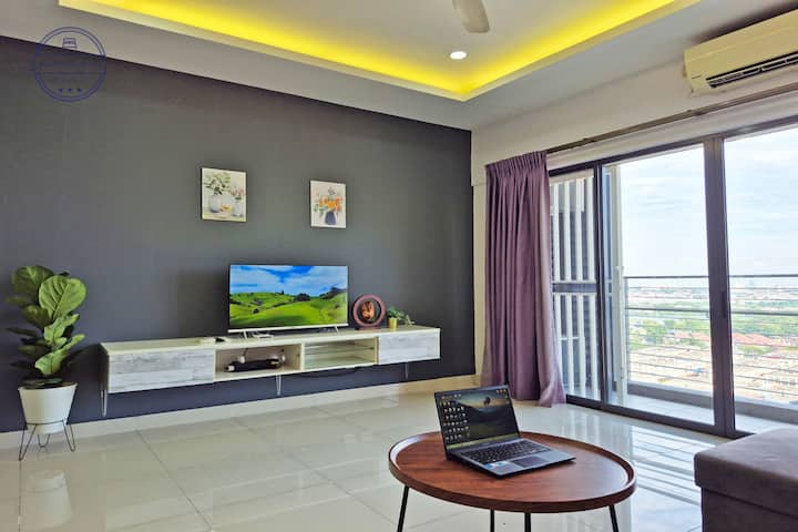 Bright Setiawalk 2br Near Lrt & Ioi Mall - Subang Jaya