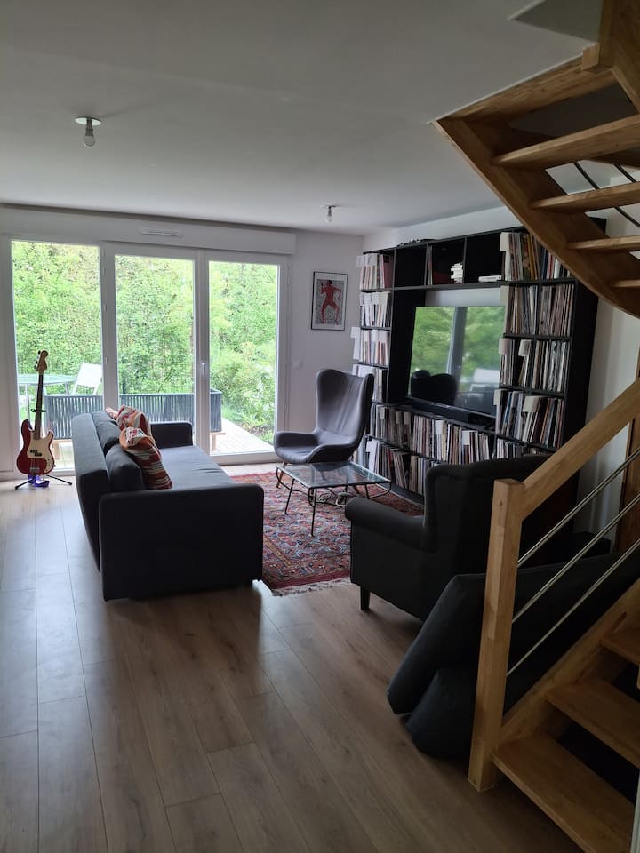 Maison Avec Jardin à 20 Minutes Centre De Bordeaux - Eysines