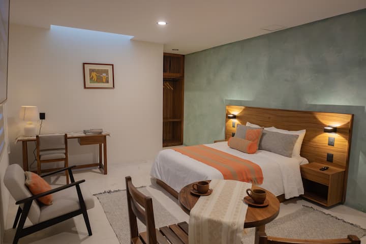 Cómodo Departamento Loft En Jalatlaco - Oaxaca de Juárez