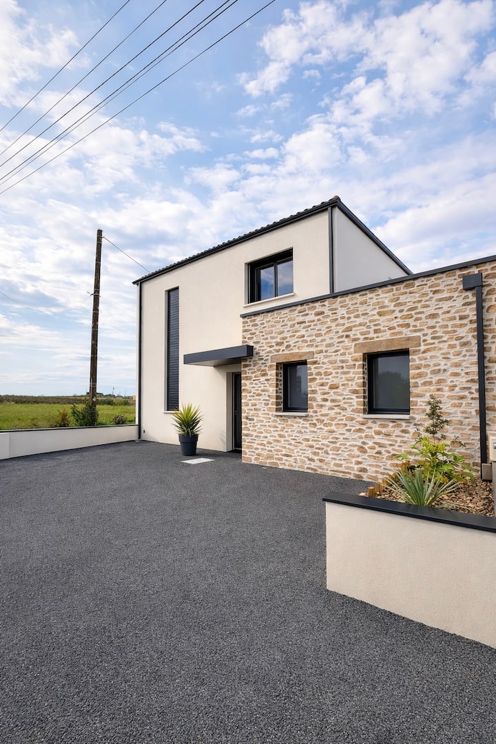 Maison 4 Ch Au Cœur Du Vignoble – Nature, Confort. - Clisson
