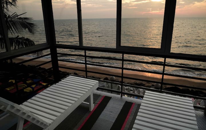 Private Rooftop Sea View Room At Cherai Beach - Kodungallur