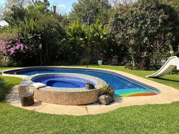 Casa Oasis Con Alberca Y Jardín En Tepoztlán - Tepoztlán
