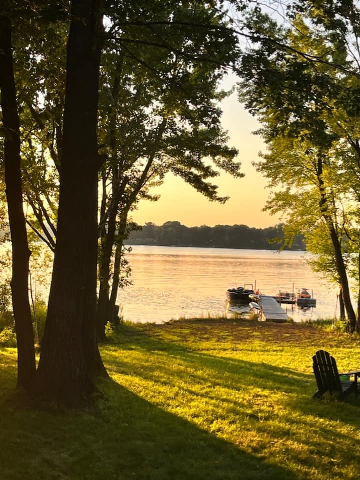Fireside Lakes S'mores & Smiles Cabin - Potato Lake, WI