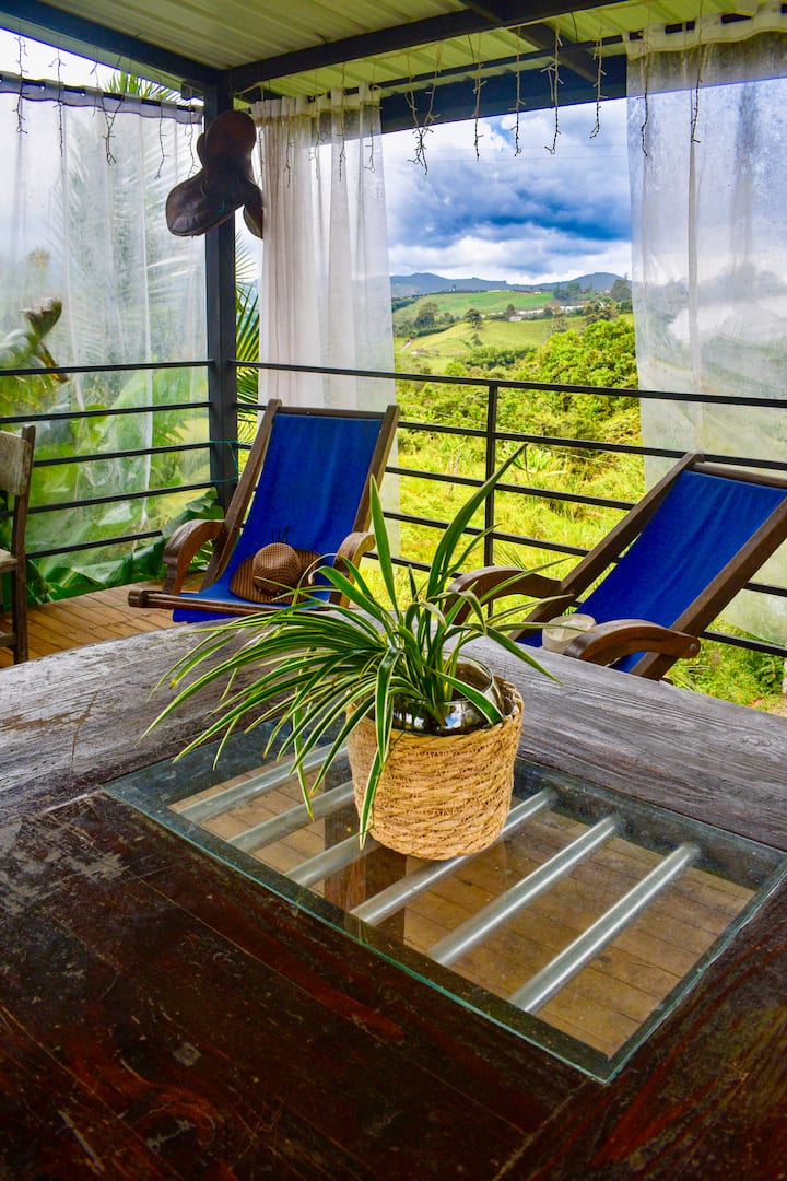 Espectacular Cabaña Campestre Cerca A Guatape - Marinilla