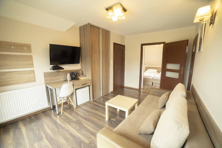 Willa Nad Wodospadem
Pokój Typu Studio Nr 9. - Szczawnica