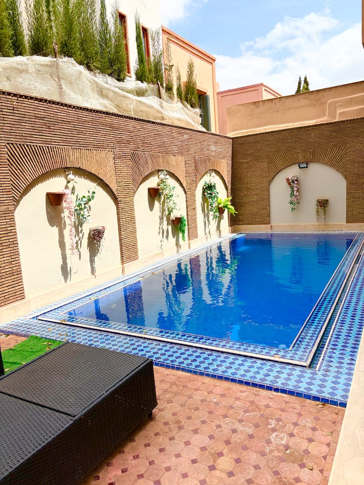 Villa Avec Piscine Privée Au Cœur De Marrakech - Marrakech