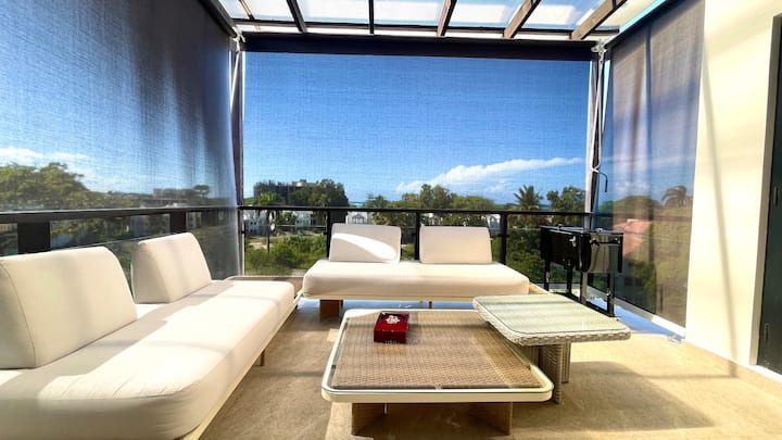 Cozy 1br Apartment With Pool & Gym At Malecón - Puerto Plata