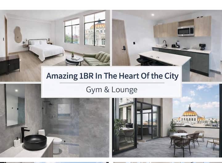 Bellas Artes Exclusive 1br Loft | Gym & Sauna 105 - Mexico