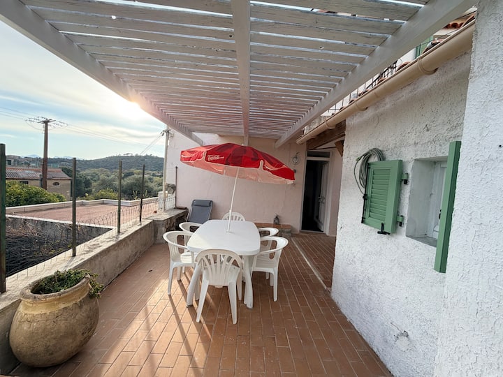 In Paese: Maison De Village Atypique Avec Terrasse - Asco