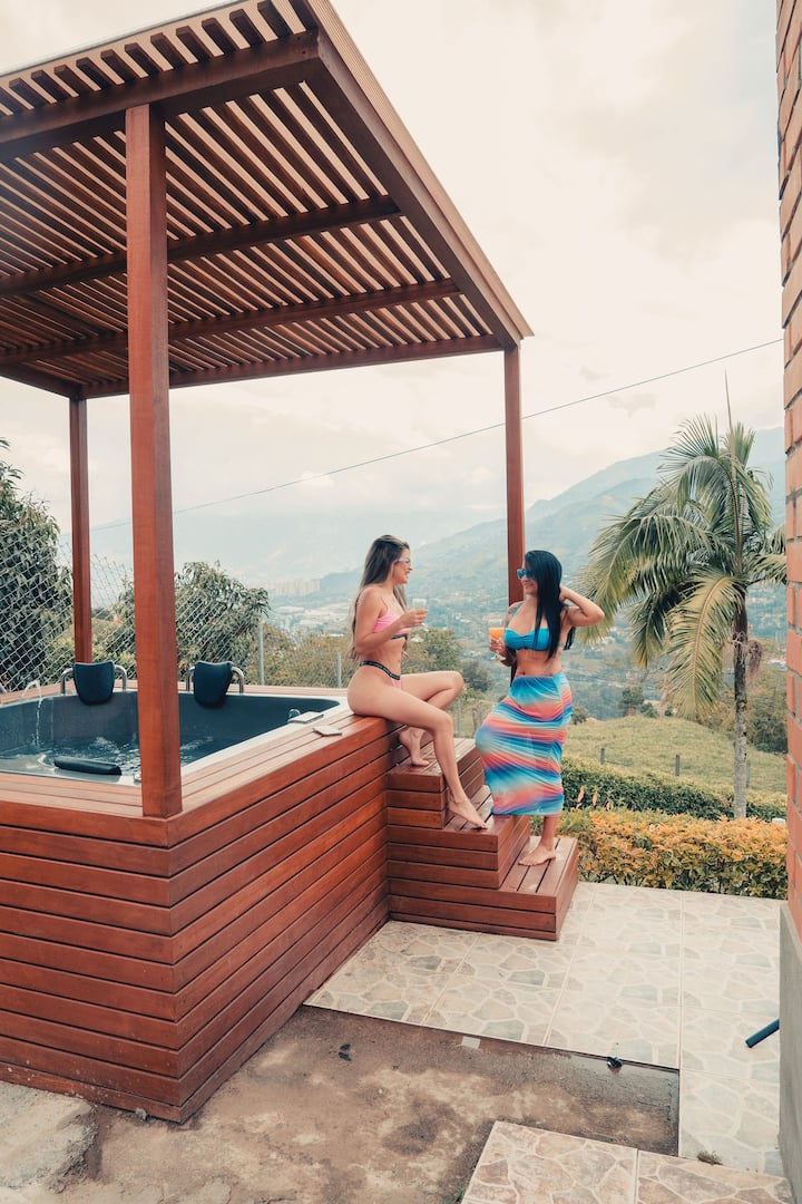 Finca Copacabana: Huerta, Jacuzzi Y Vista Hermosa - Copacabana