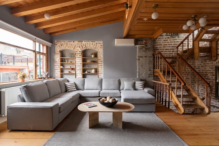 Historic Private House Terrace Ac In Balat - İstanbul