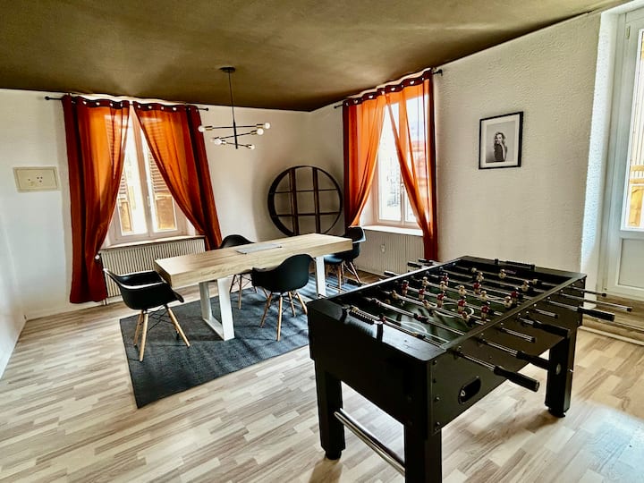 Appartement Spacieux Avec Terrasse En Centre-ville - Morteau