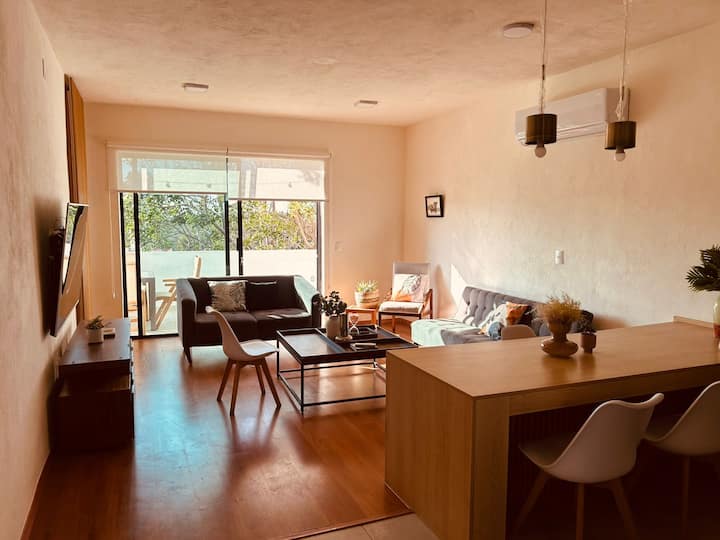 Casa Comoda 5p, Vista Espectacular, Larga Estancia - Campeche, Mexico