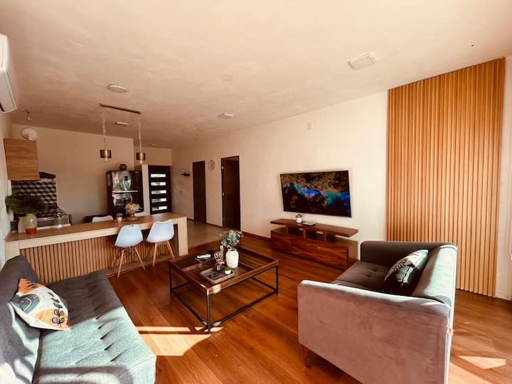Casa Comoda 5p, Vista Espectacular, Larga Estancia - Campeche
