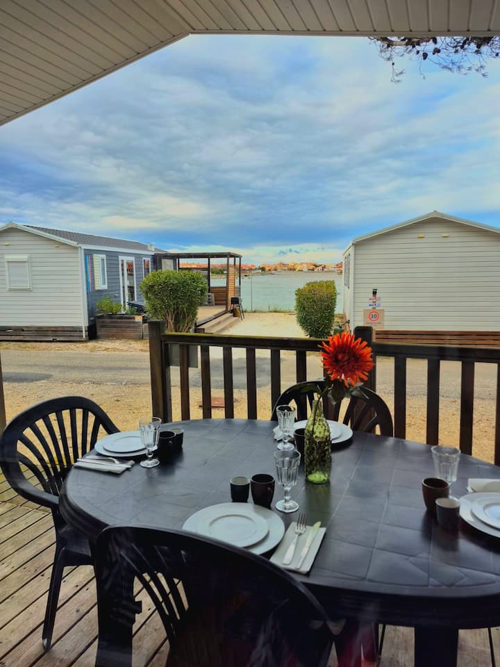 La Paillote Vue Lac Clim Piscine Camping 4* - Saint-Laurent-de-la-Salanque