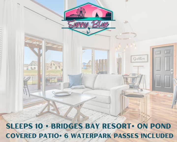 Sunny Blue At Bridges Bay + Waterpark Access - Spirit Lake, IA