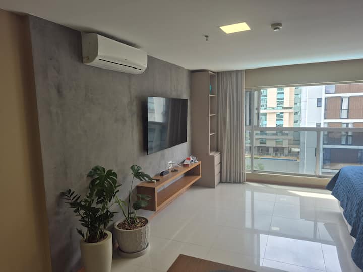 Flat Nobre Jade Hotel Particular, Cama King Size. - Brasilia
