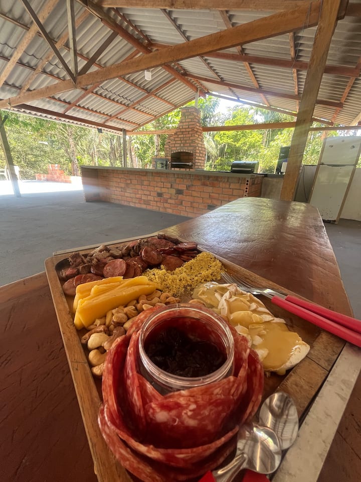 Sítio Com Igarapé, Piscina E Lazer Completo - Manaus