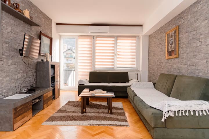 Bright & Spacious "Vijećnica" View Apartment - Sarajevo
