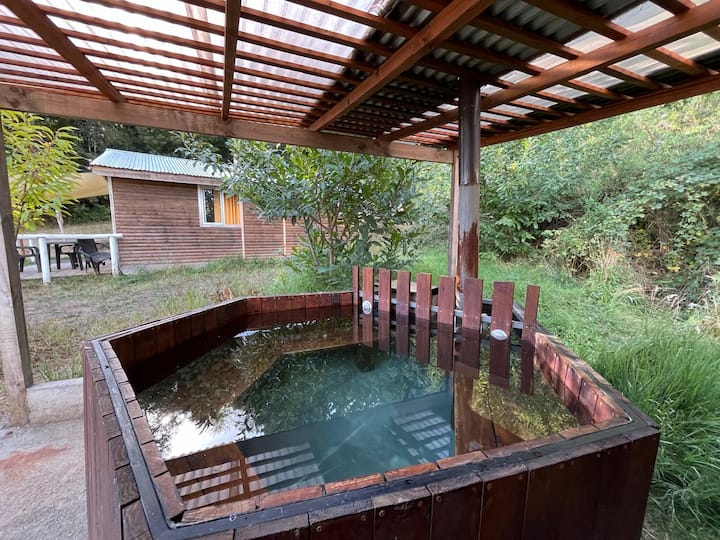 Cómodas Cabañas Con Tinaja Privada. Quilacoya - Hualqui