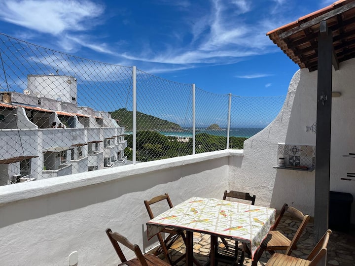 Cobertura Com Vista Para O Mar - Excelente Valor! - Arraial do Cabo