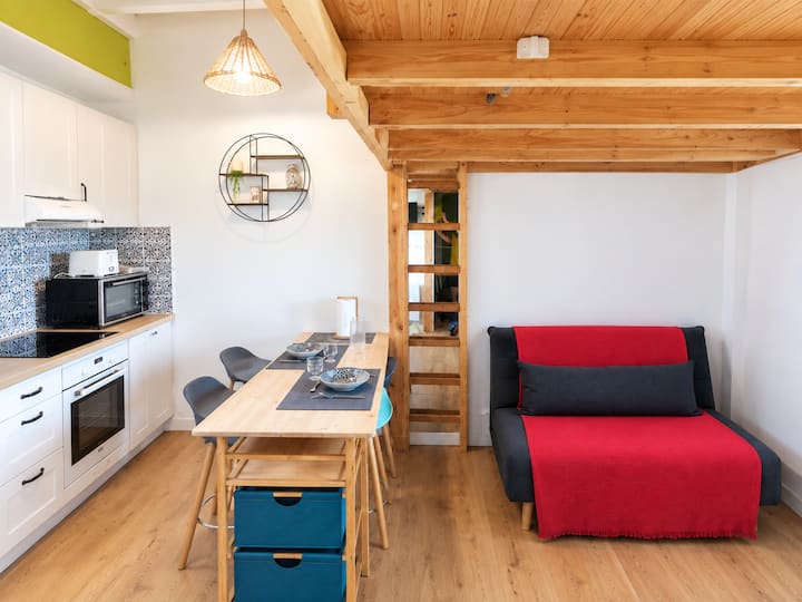 Grand Studio Aux Abords D'une Magnifique Plage - Plougasnou